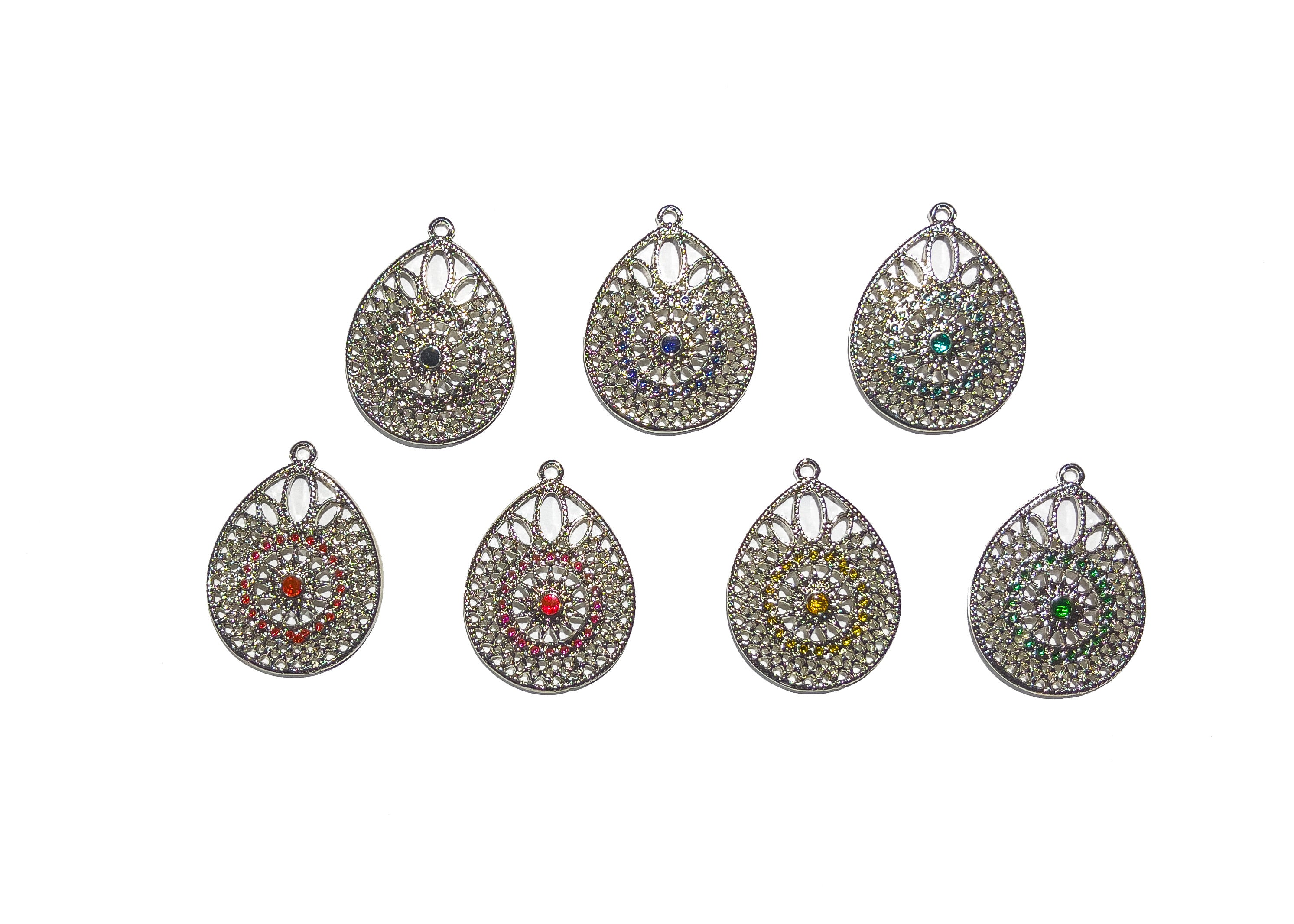 Dije Gemas Color Niquel – Manabi Taller